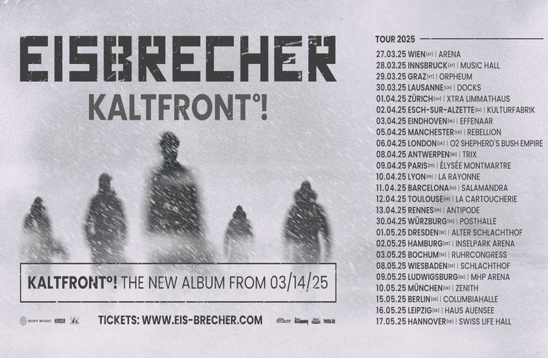 Eisbrecher bringen neues Album und Tour 2025 - Moshpit Passion