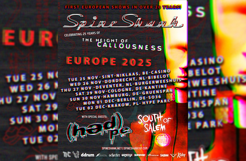 Spineshank & (Hed) P.E. Europa-Tour 2025: Nu-Metal-Jubiläum live ...